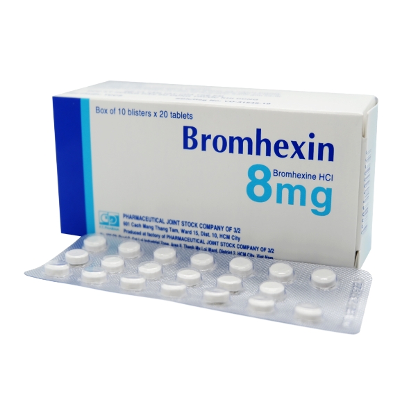 BROMHEXIN 8mg - FT-PHARMA